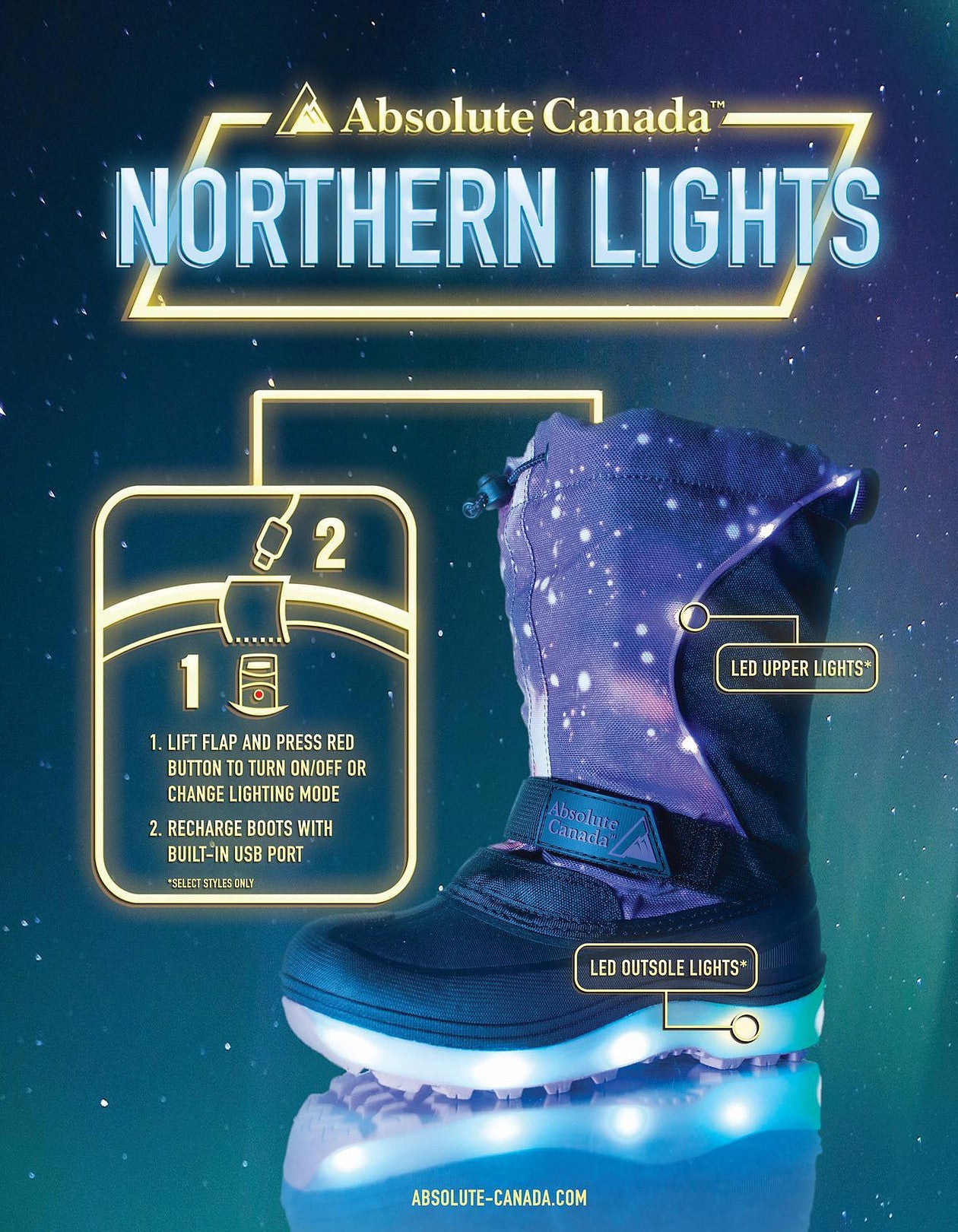How To Operate The LED Lights In Your Boots – Absolute
